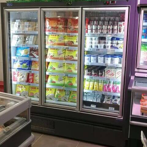 Upright Chiller/Freezer - Three Doors - PT. GES Cool